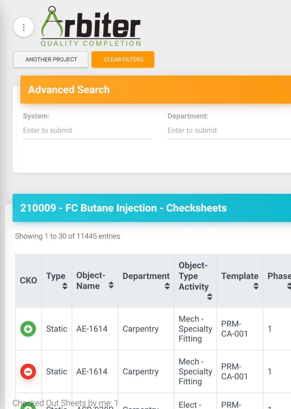 Pricing - Arbiter Completions & Controls